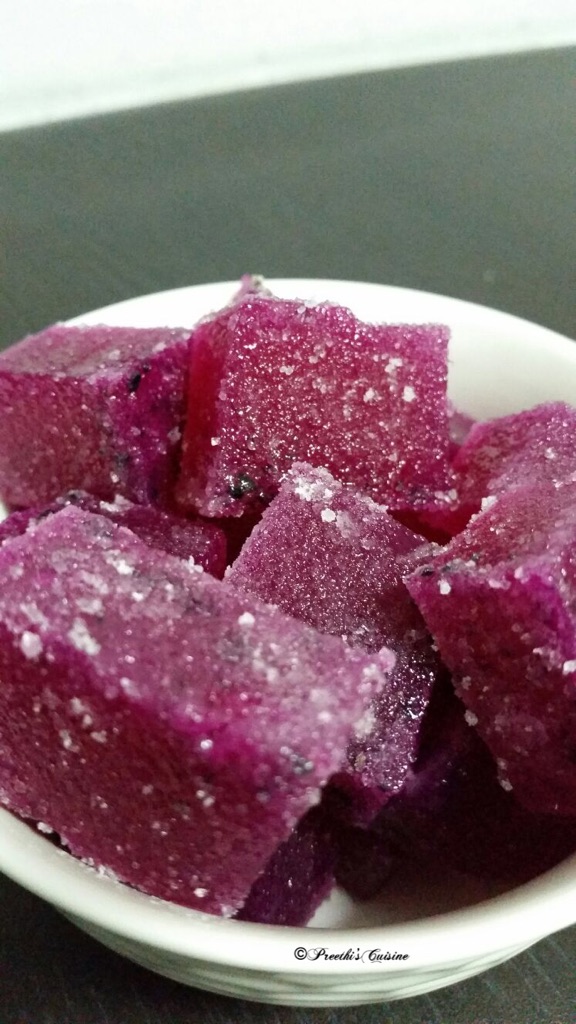 Dragon Fruit Jujubes (Vegetarian) - Preethi's Cuisine