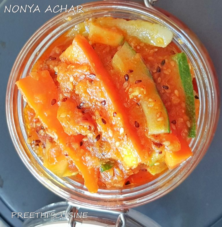 NONYA ACHAR (SIMPLIFIED) - Preethi's Cuisine