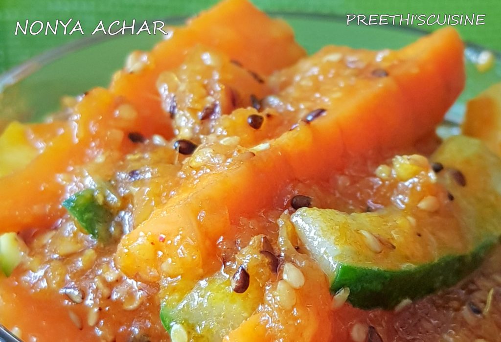 NONYA ACHAR (SIMPLIFIED) - Preethi's Cuisine