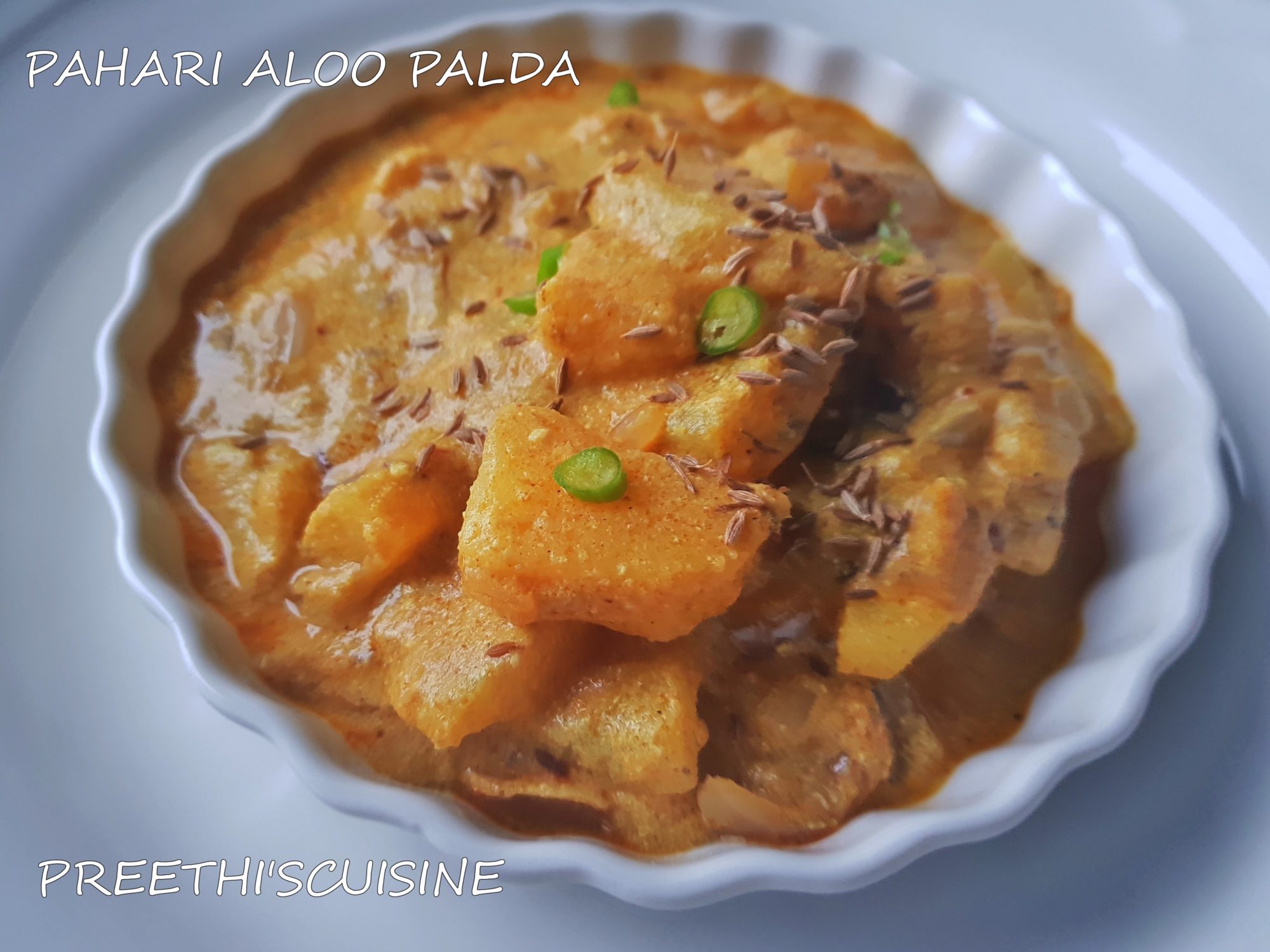 PAHARI ALOO PALDA - Preethi's Cuisine