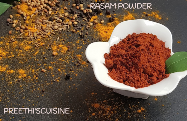 AUTHENTIC RASAM POWDER - Preethi's Cuisine