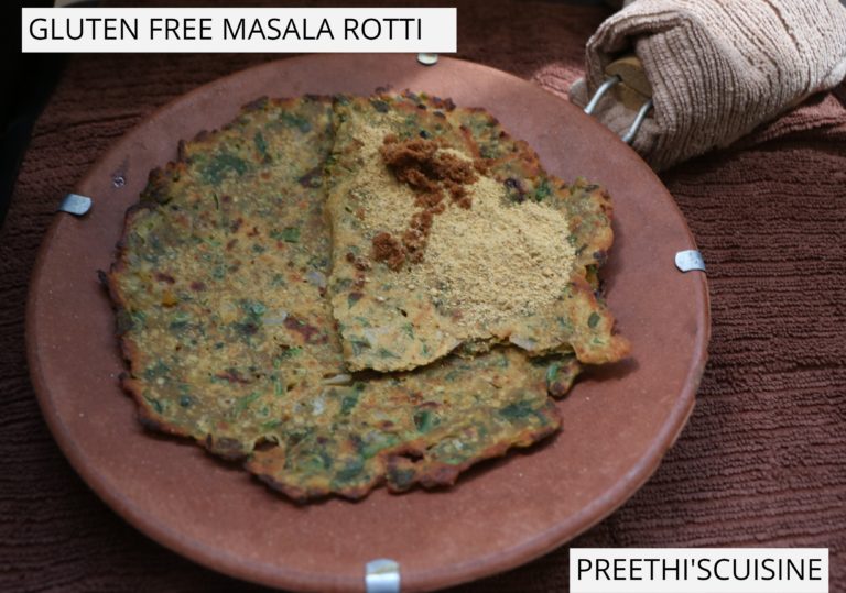 GLUTEN FREE MASALA ROTTI - Preethi's Cuisine
