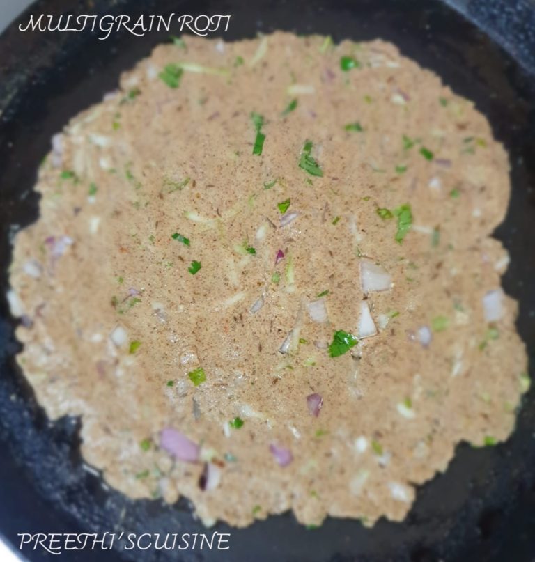 MULTIGRAIN ROTI (QUICK BREAKFAST) - Preethi's Cuisine