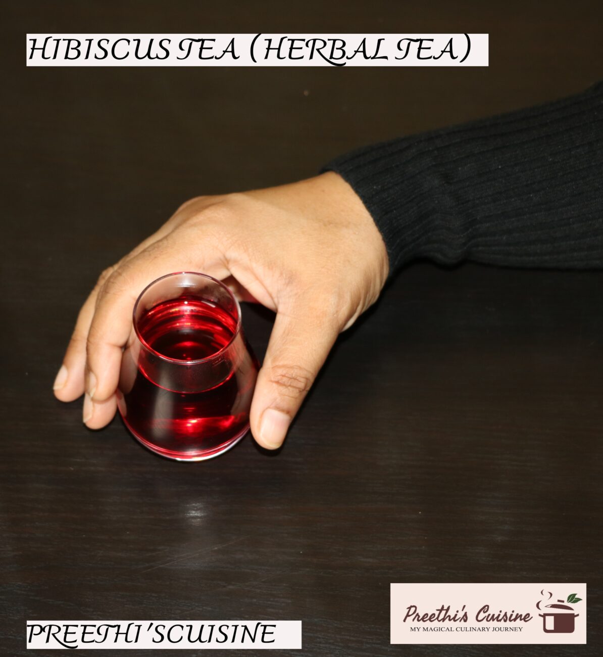 HIBISCUS TEA (HERBAL TEA) - Preethi's Cuisine