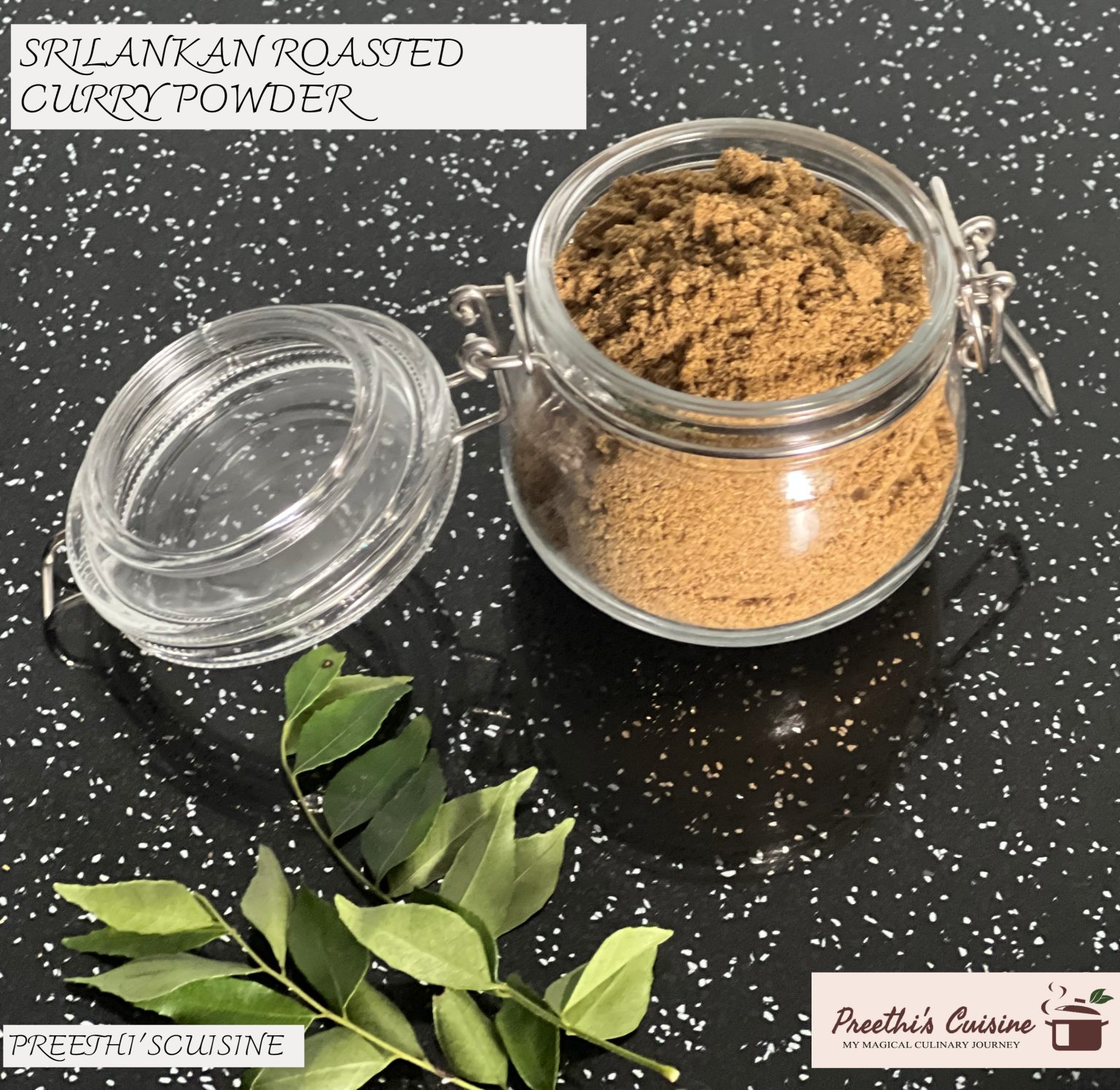 SRILANKAN ROASTED CURRY POWDER - Preethi's Cuisine