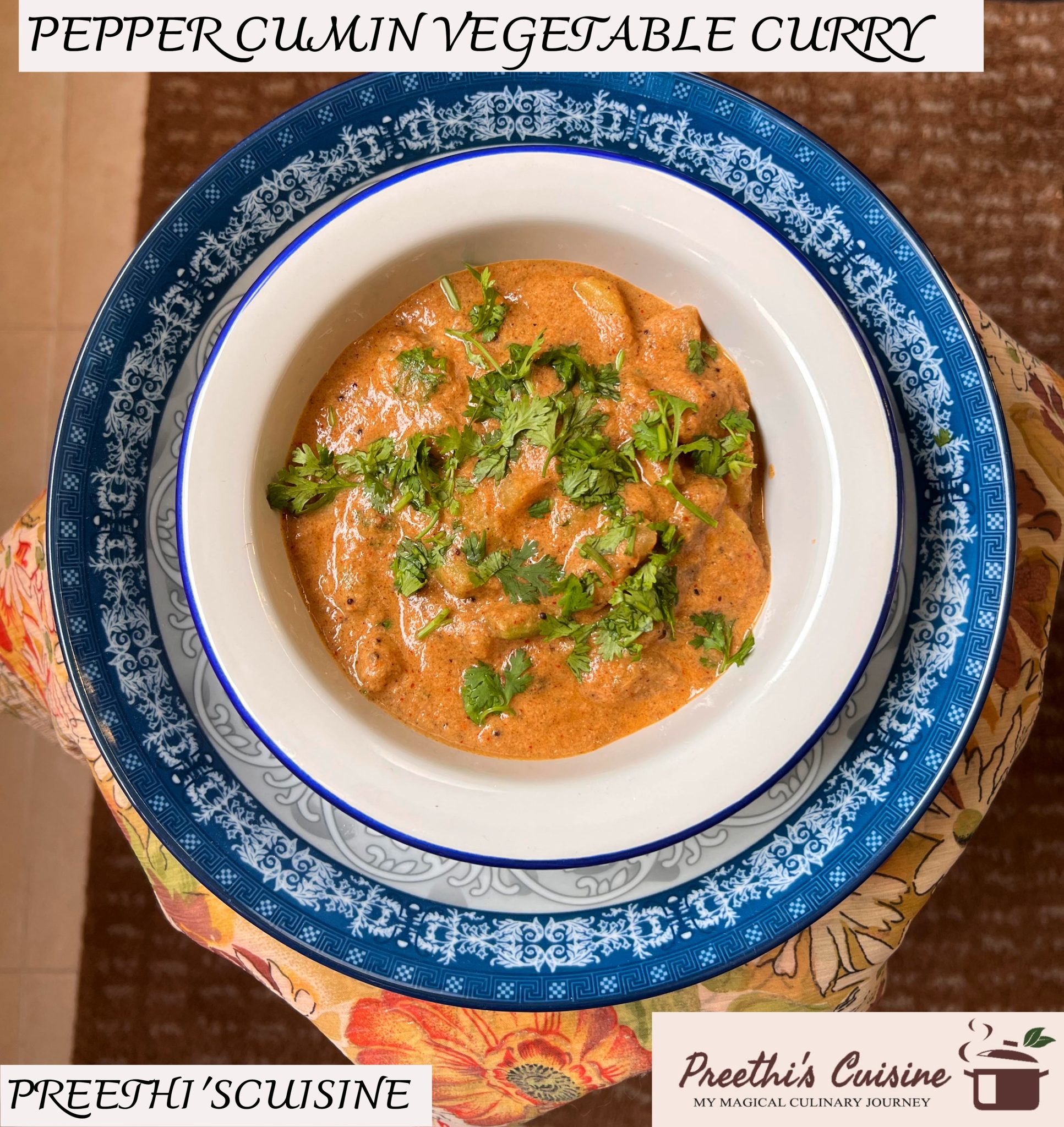 PEPPER CUMIN VEGETABLE CURRY