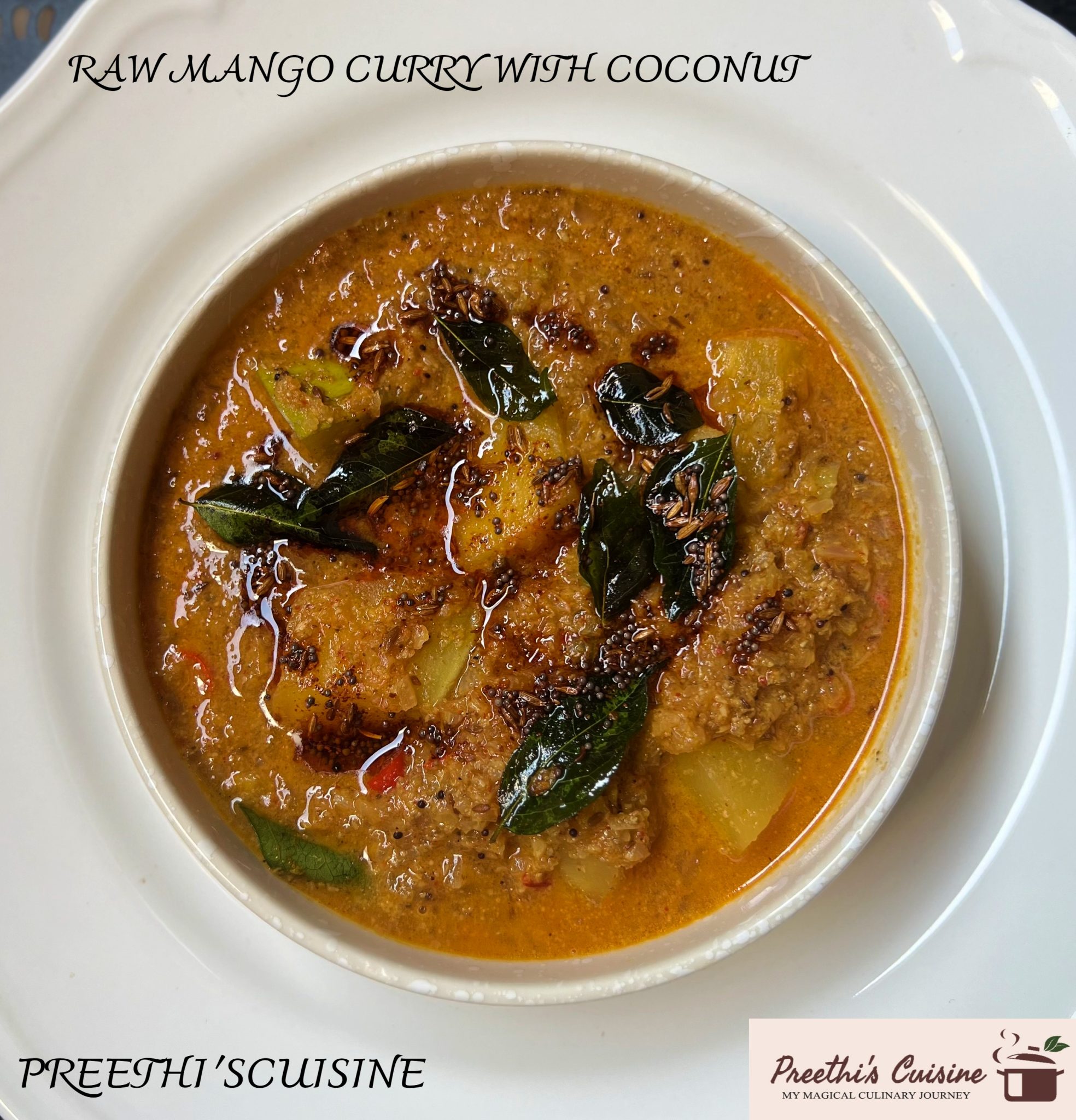RAW MANGO CURRY WITH COCONUT