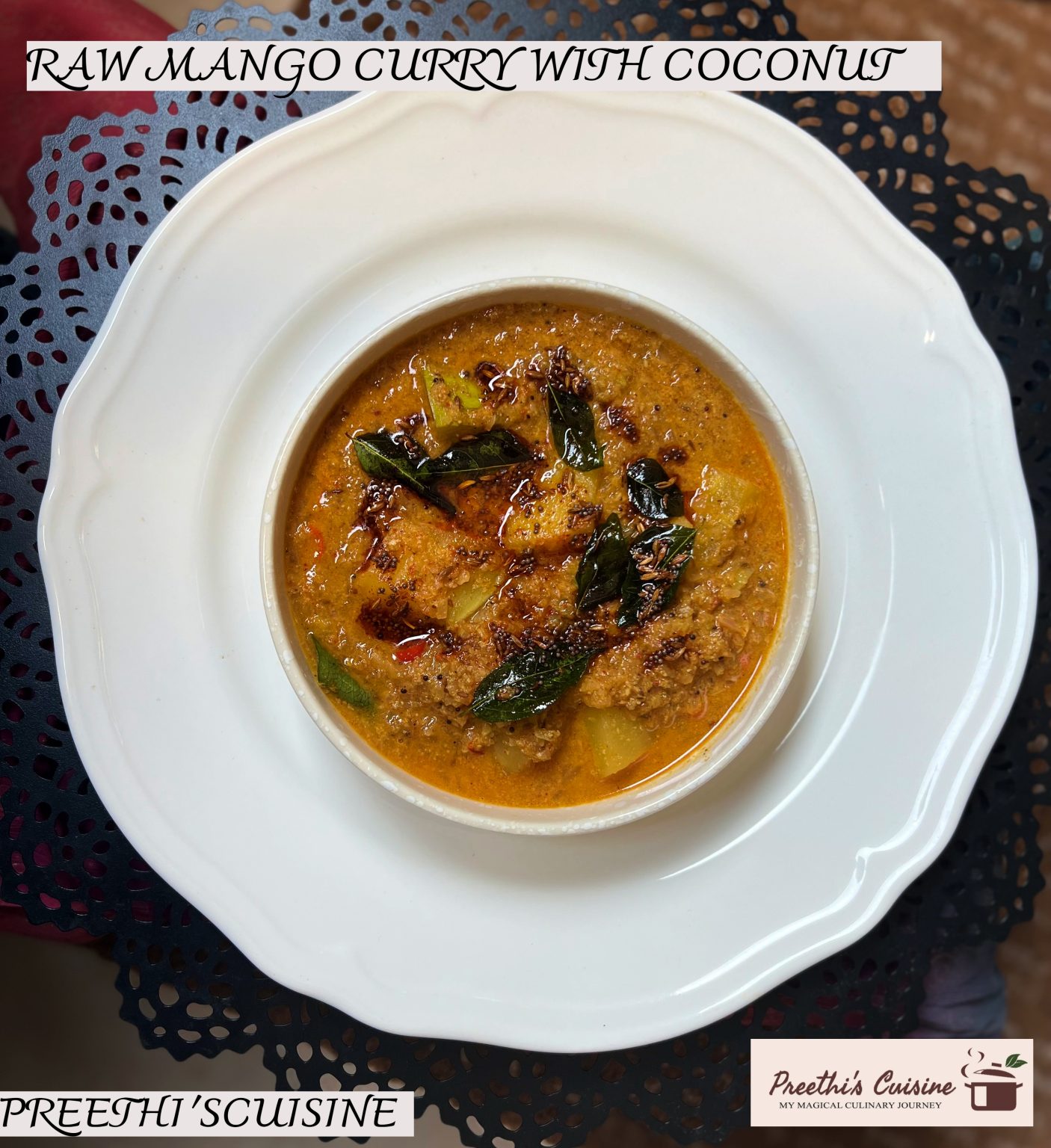 RAW MANGO CURRY WITH COCONUT