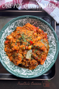 ONE POT QUINOA MEAL