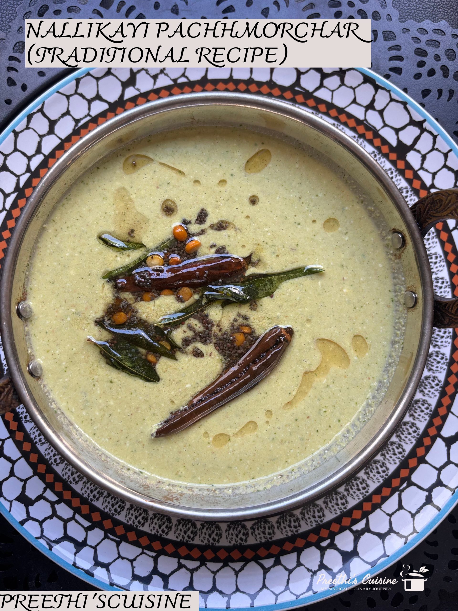 NALLIKAYI PACHHMORCHAR (TRADITIONAL RECIPE)